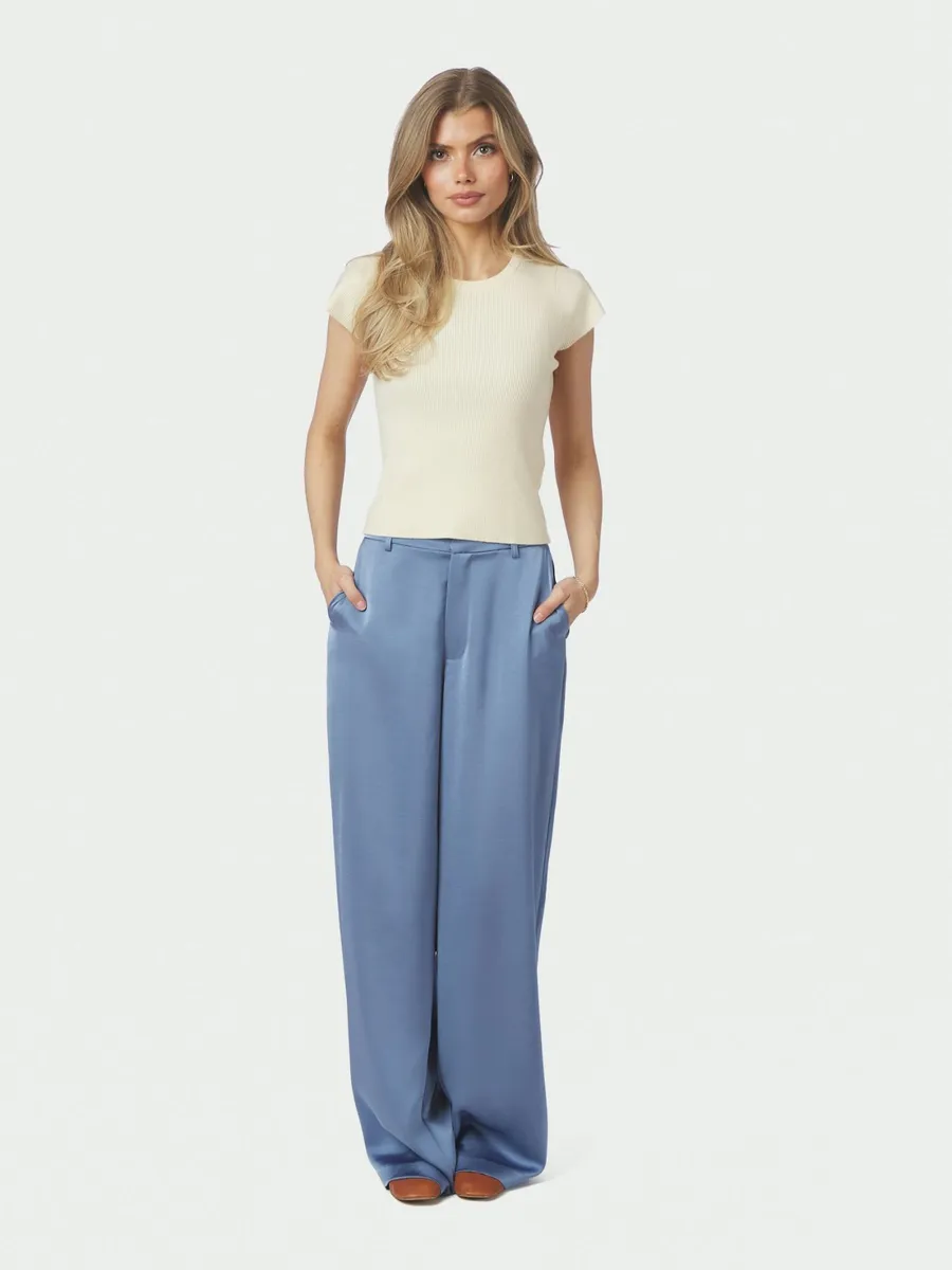 Neo Noir | Emmett heavy sateen pants
